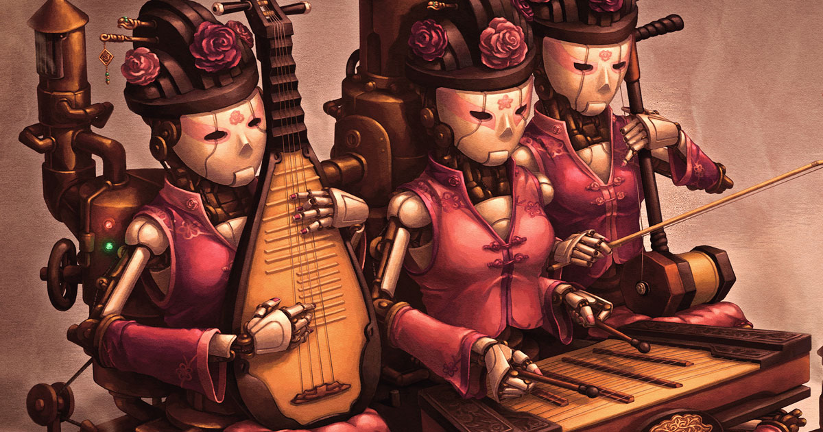 James Ng Art: Court Band